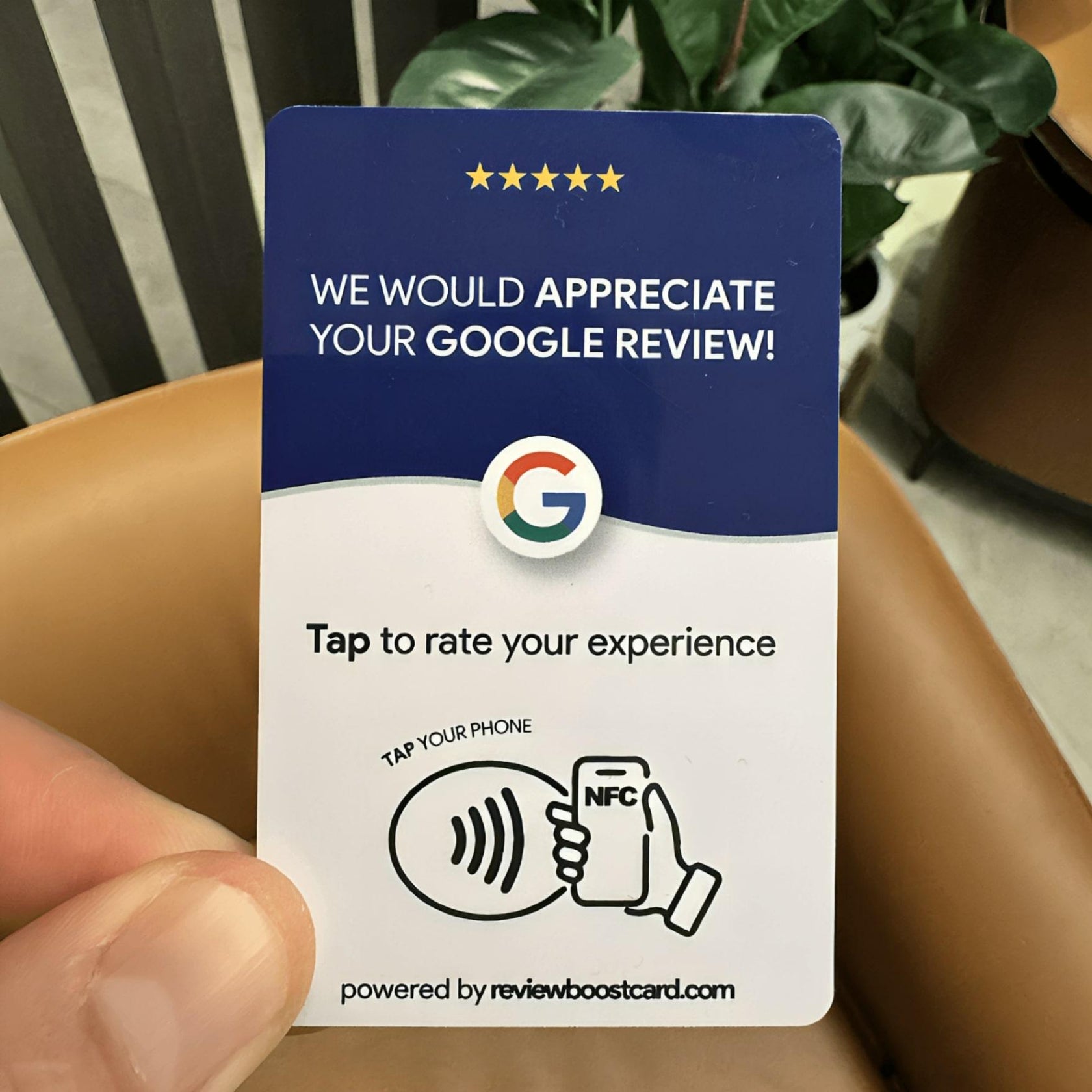 Google Review Card – ReviewBoost